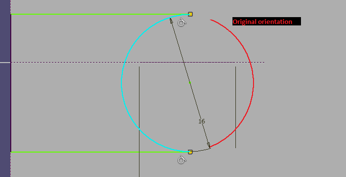 How to repair 2D sketch "flipped geometry"? - Autodesk Community