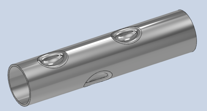 Solved: How to create Pipe with dimples? - Autodesk Community
