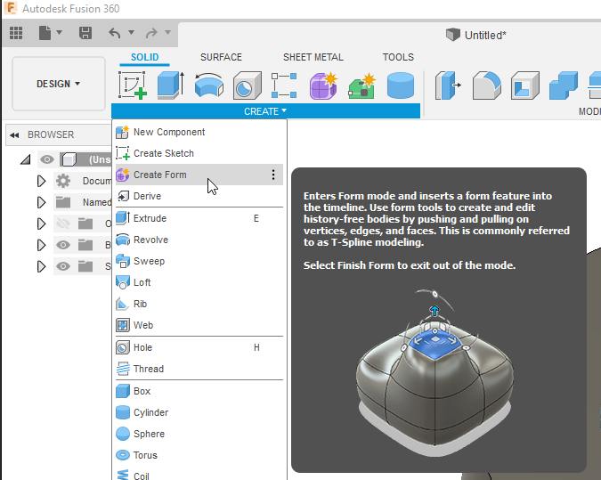 Solved: Sculpt not appearing in dropdown - Autodesk Community