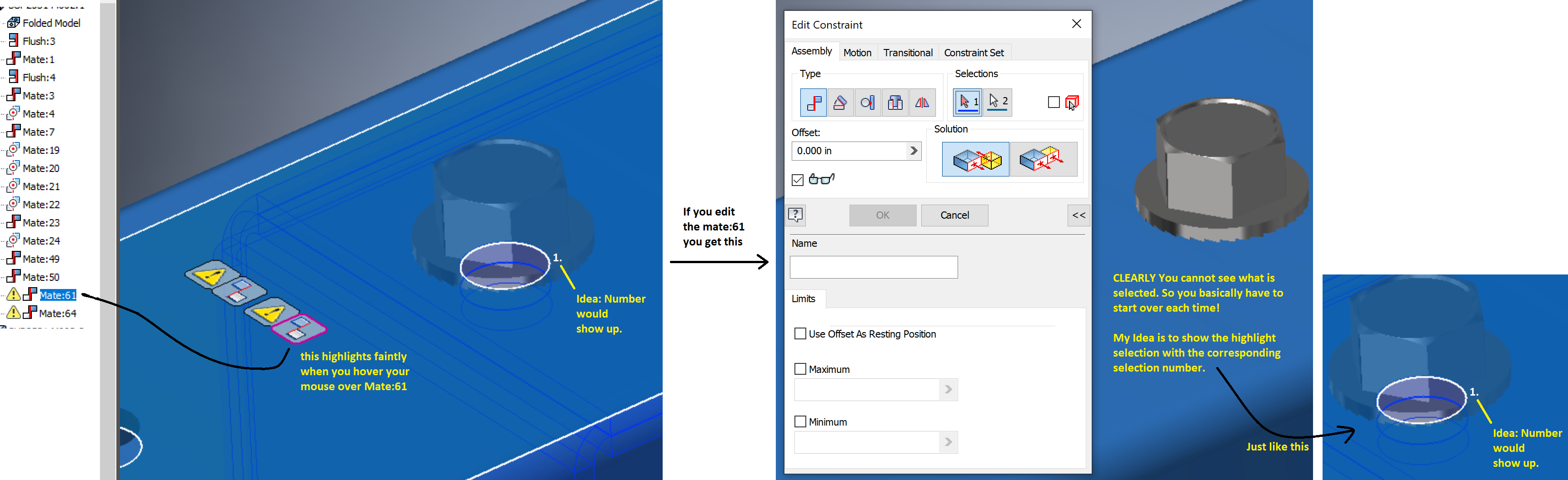 Assembly Show Sick Visual Cue - Autodesk Community