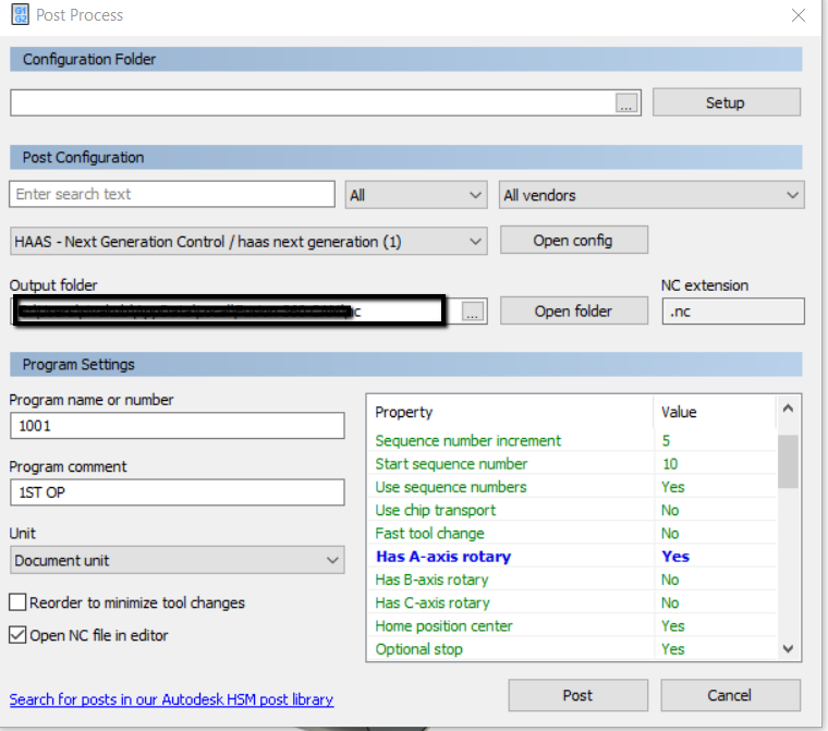 Solved: Haas vf2 ngc 4th axis problem - Autodesk Community