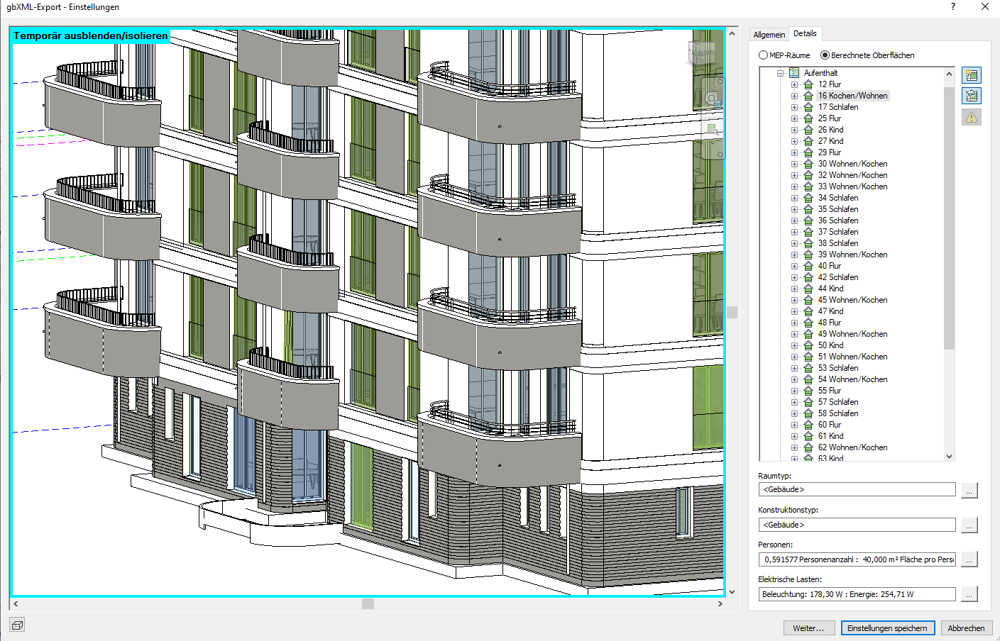 Gelöst: Wie in Revit bei gbXML-Export Ansicht isolieren? - Autodesk ...