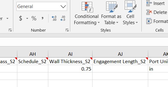 Matching pipe OD and wall thickness with multiple choices - Autodesk Community