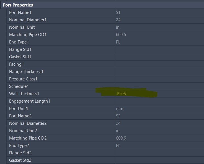 Matching pipe OD and wall thickness with multiple choices - Autodesk Community