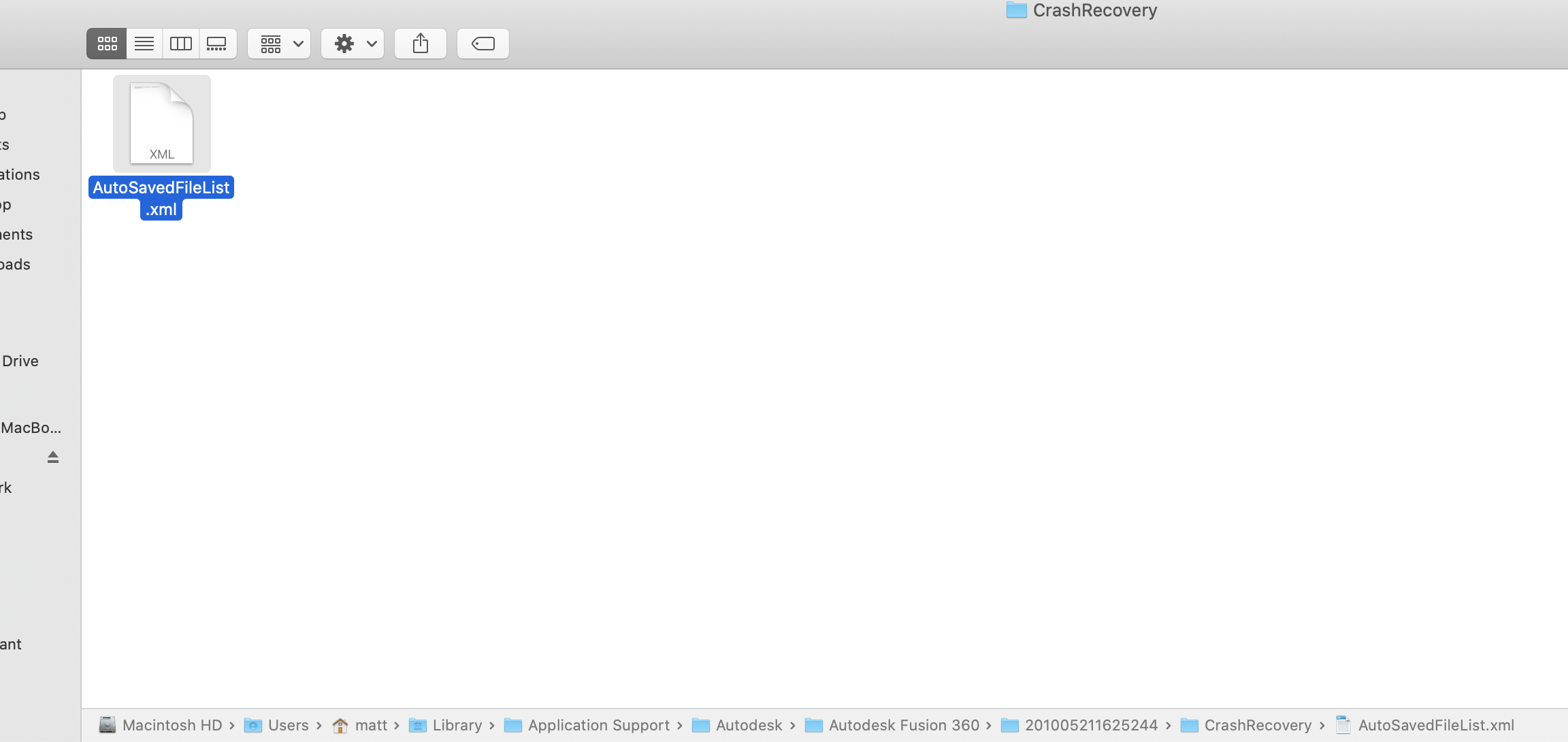 Fusion does not create recovery files - Autodesk Community