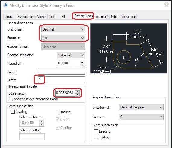 Solved: Trouble with Dimensions with Alternate Units - Autodesk Community