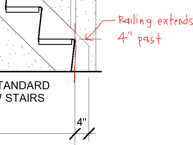 Solved: Stair stringer (railing) height. - Autodesk Community