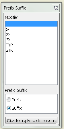 Solved: Global form (for drawings) to add custom prefixes/suffixes to dimensions. - Autodesk ...