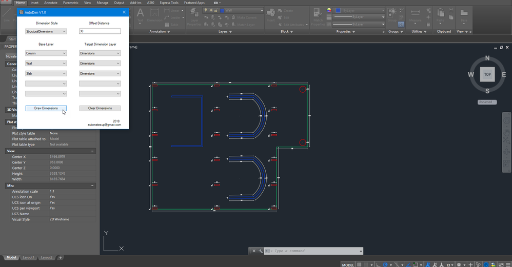 Request To Create Lisp For Automatic Dimension Around Multiple Objects Autodesk Community