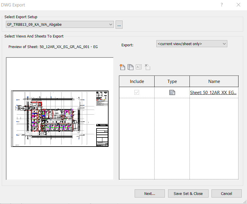Problems with exporting to DWG since switching from 2018 to 2020 Revit ...