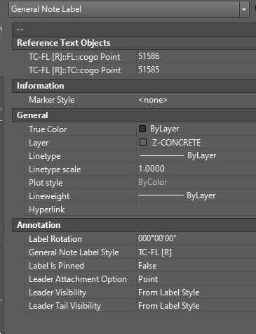 Solved: Command to rotate General Note Label - Autodesk Community