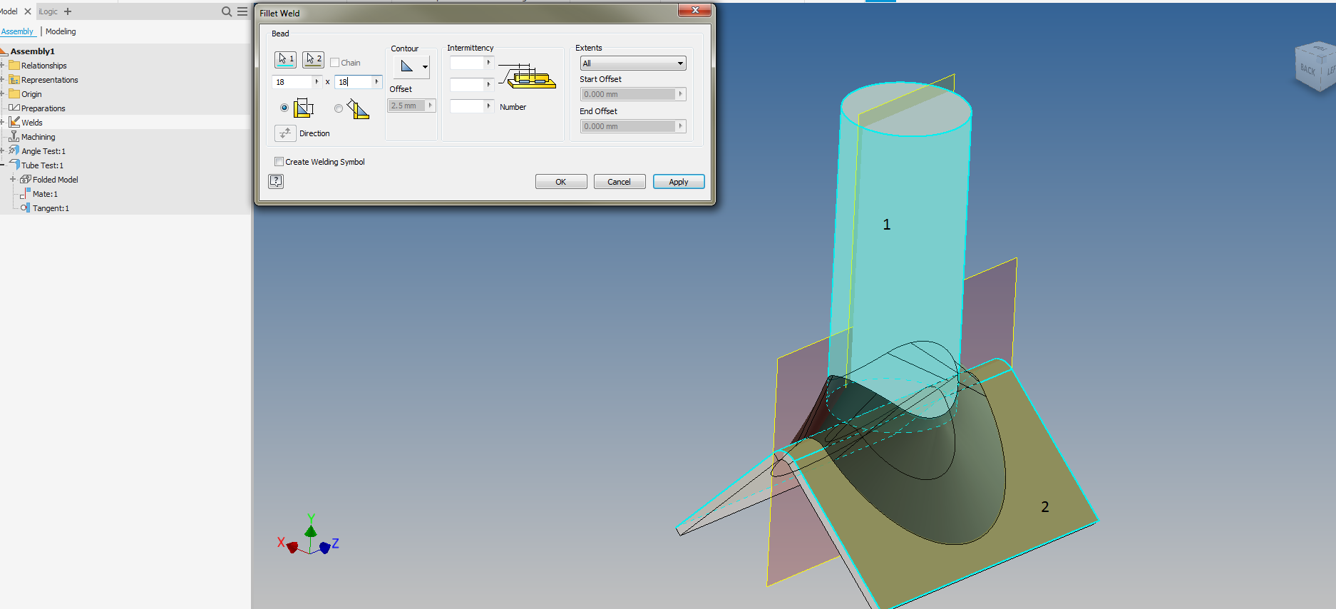 Solved: Need help Creating a weld. Round on bend - Autodesk Community