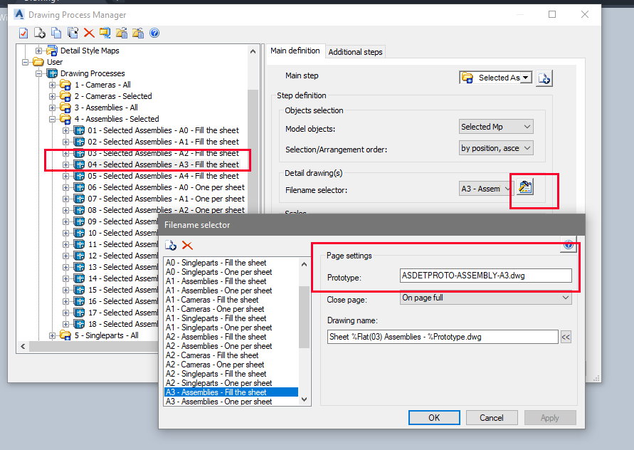 Drawing process suite - Autodesk Community