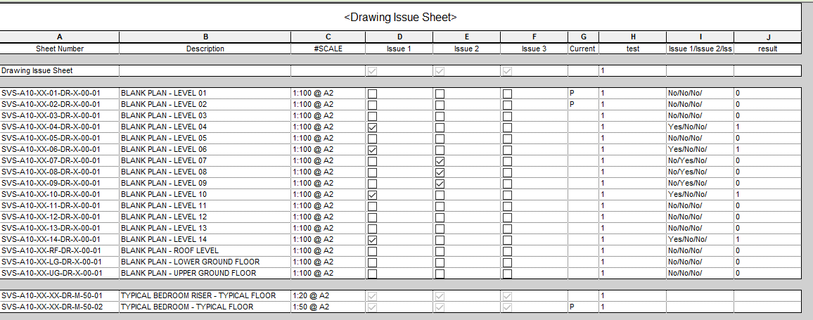 Creating a drawing issue sheet - Autodesk Community