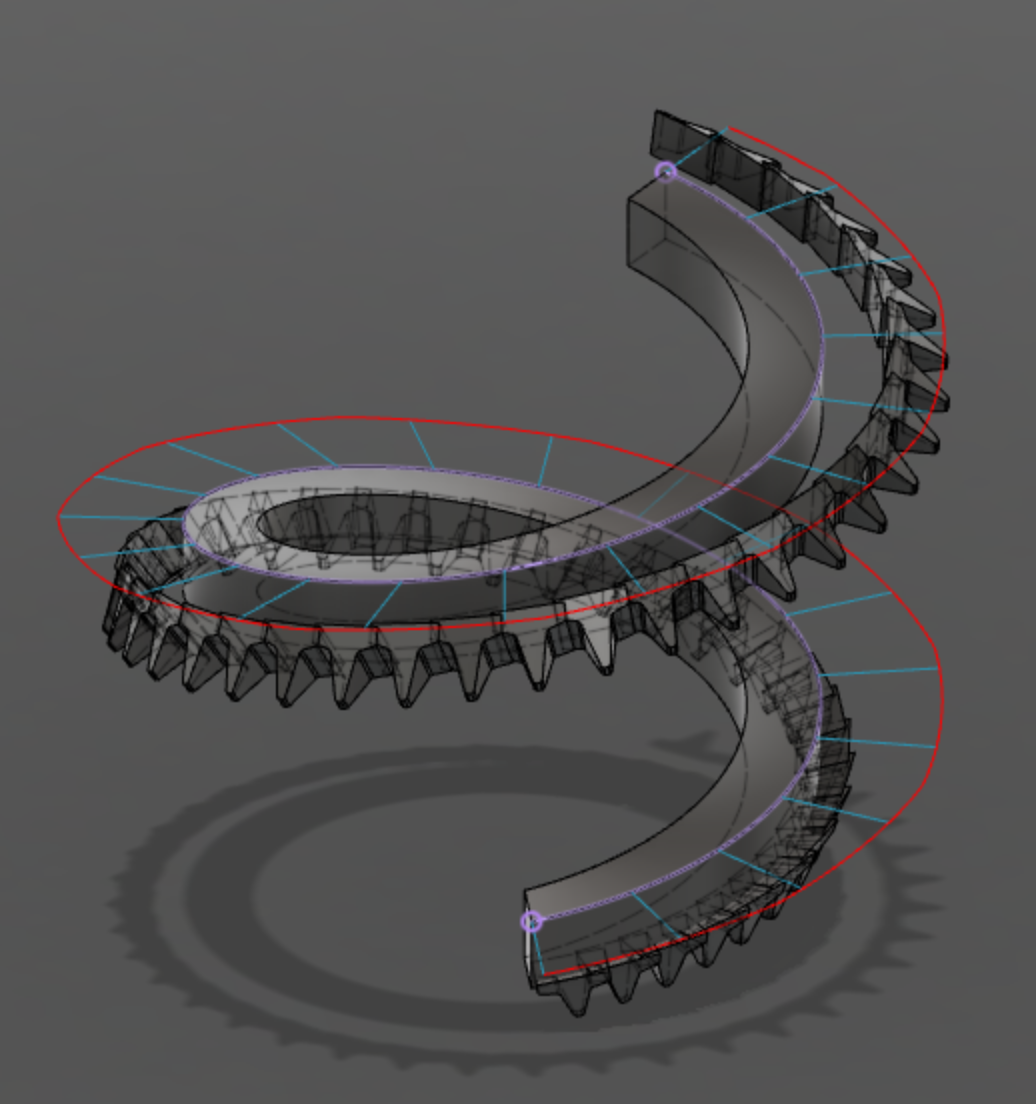 Pattern along the helix path - unexpected results - Autodesk Community