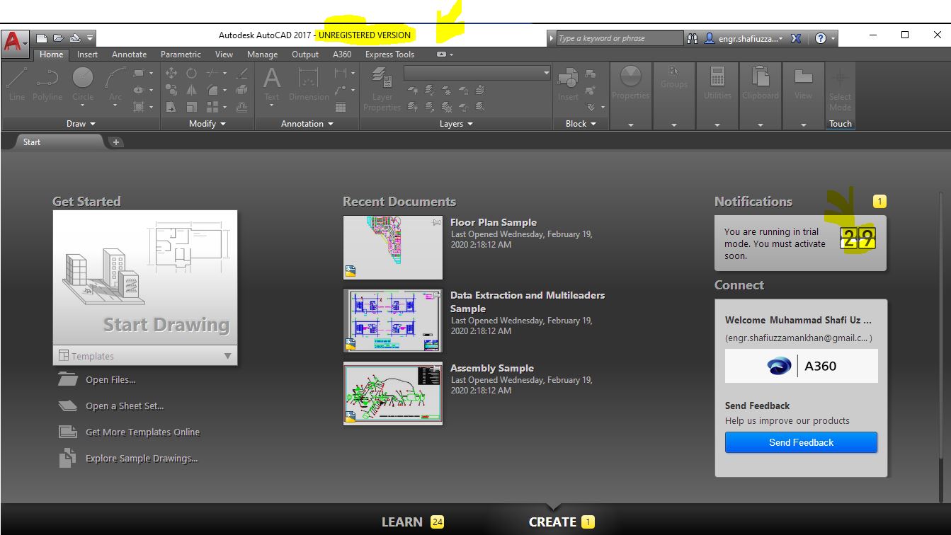 How to register AutoCAD 2017 - Autodesk Community