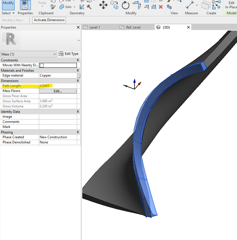 Place Steel profiles on curved Edge - Page 2 - Autodesk Community