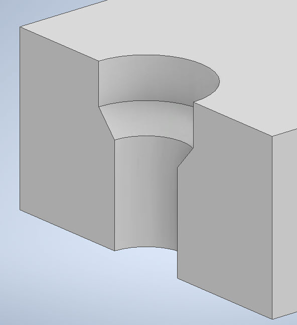Solved: Countersunk Holes W/ Depth - Autodesk Community