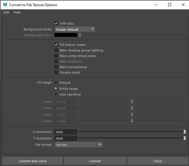 Texture Baking 8k support! (Convert to File Texture & Transfer Maps ...