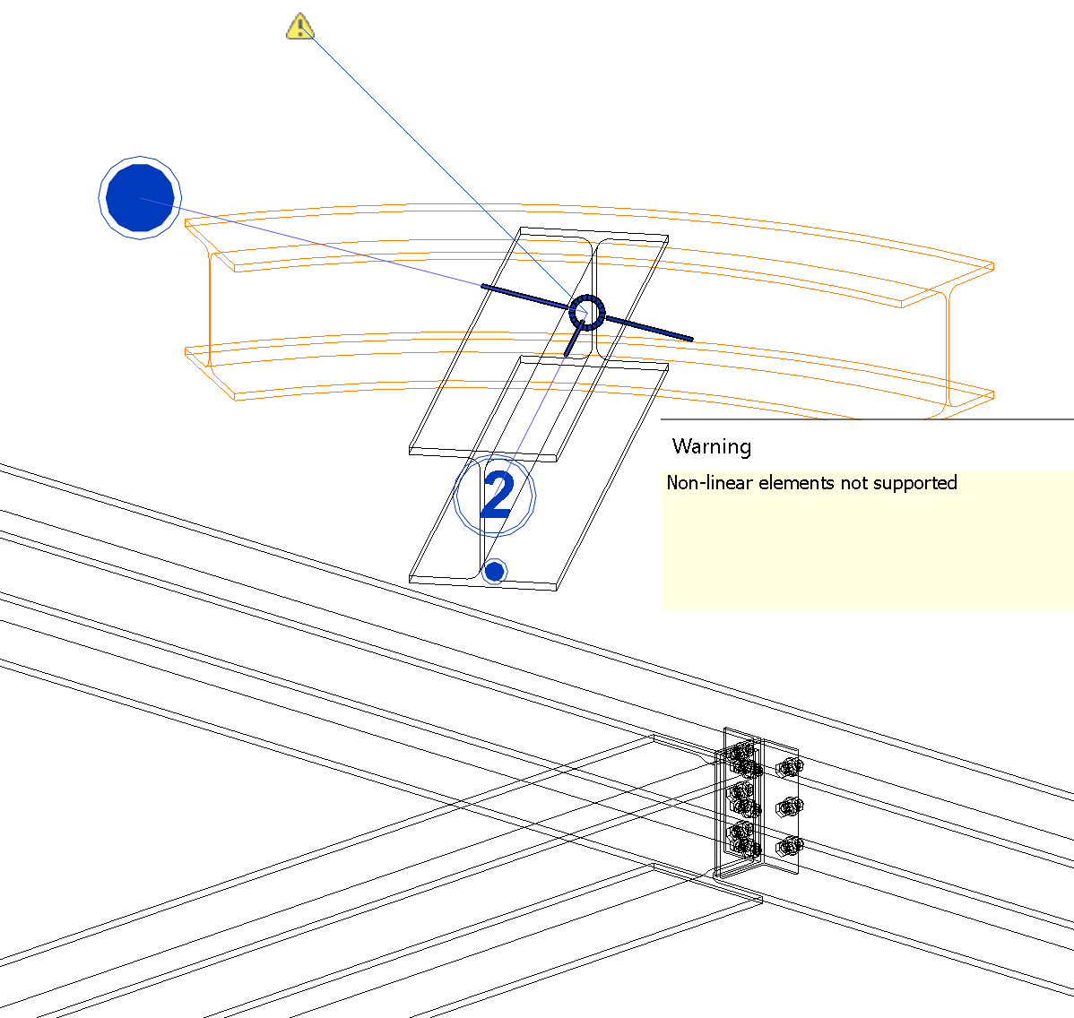Custom parametric steel connections for use on curved beam/adaptive ...