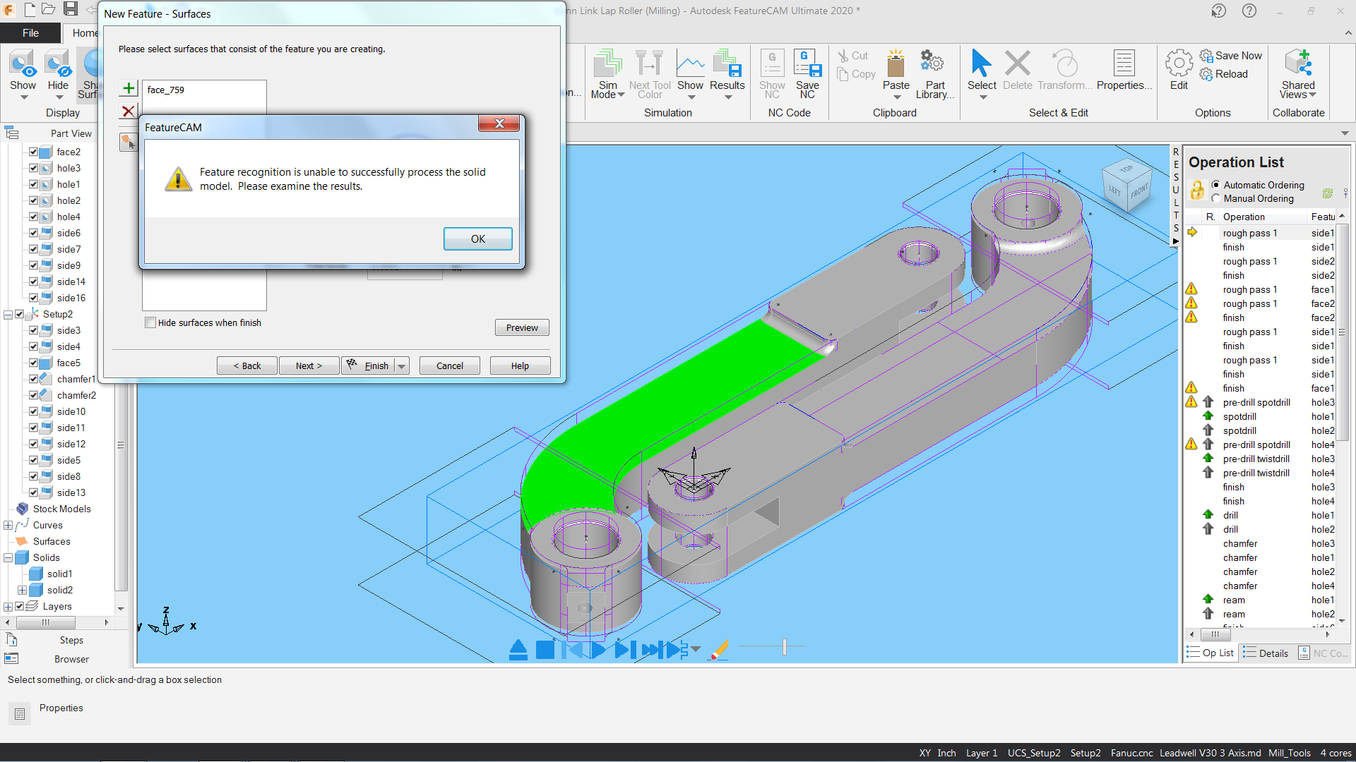 Solved: Cannot figure out how to machine surfaces - Autodesk Community