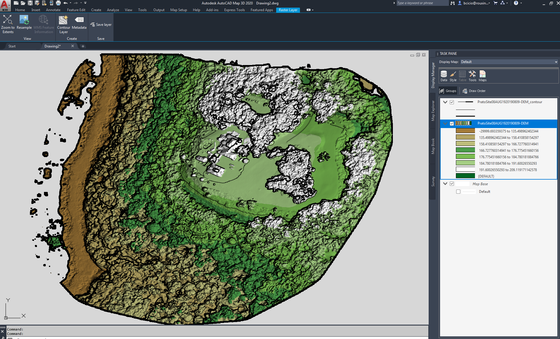 Solved: DEM to 3D Elevation Contours - Autodesk Community