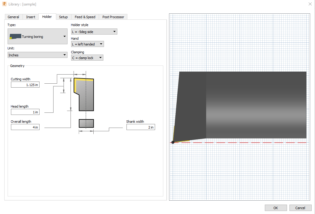 lathe tool holder on wrong side of insert - Autodesk Community
