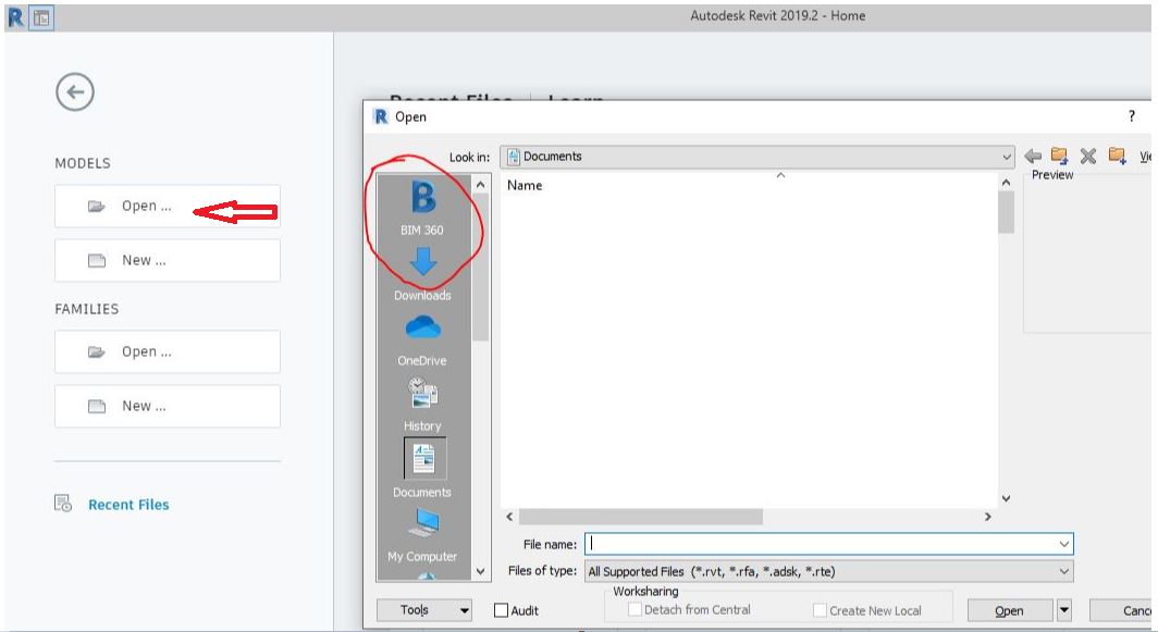 Solved: I have no way to access shared Revit 360 files from within ...