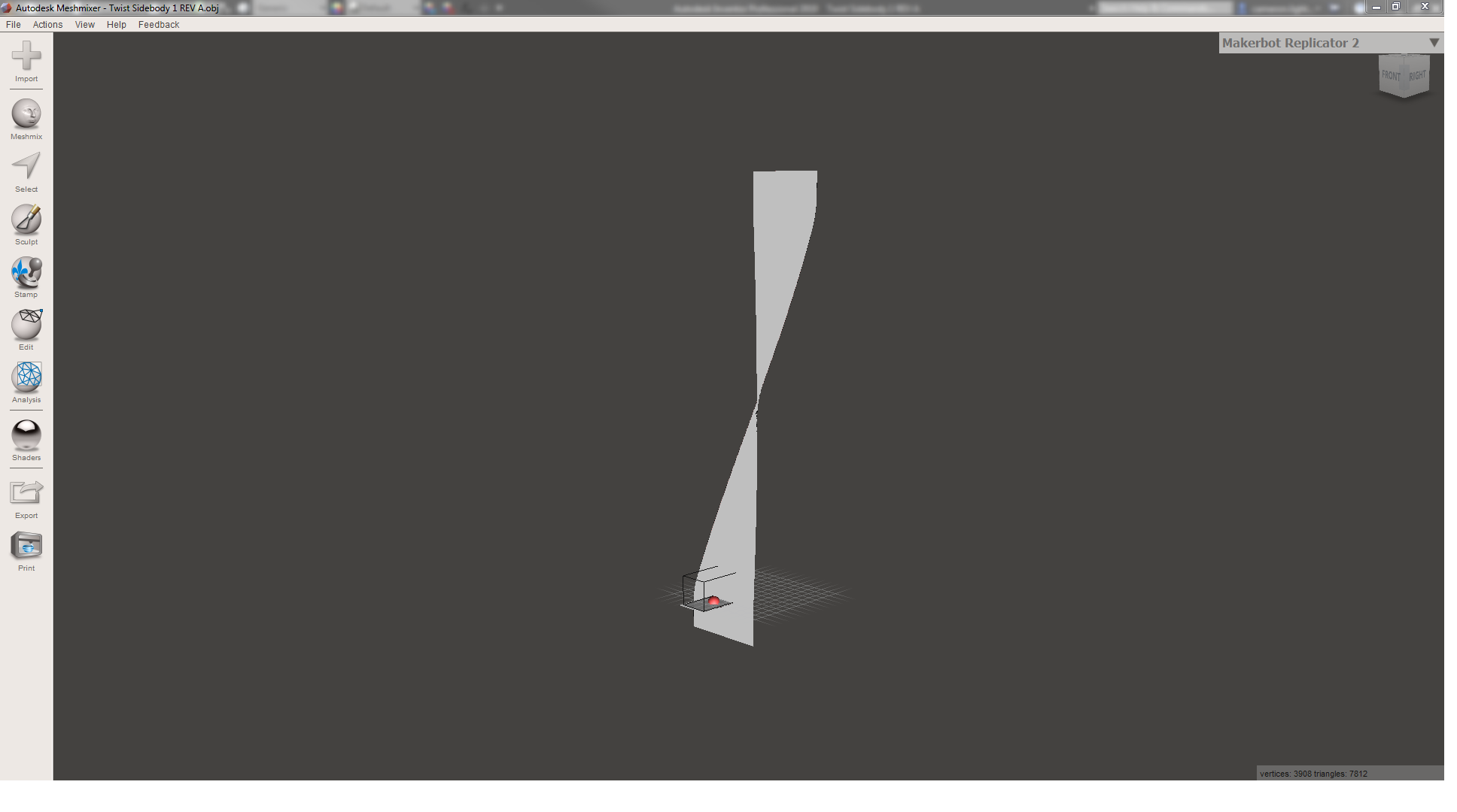 Solved: Flat Pattern A Twisted Part - Autodesk Community