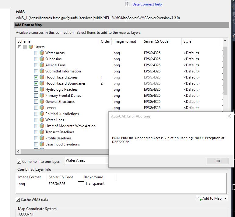 Solved: FEMA MapConnect - Autodesk Community
