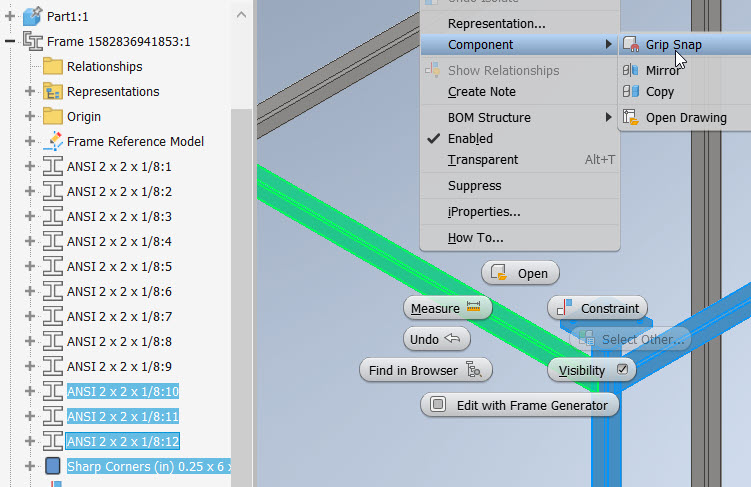 Frame generator Sub-assembly - Autodesk Community