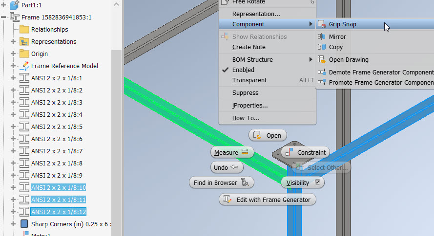 Frame generator Sub-assembly - Autodesk Community