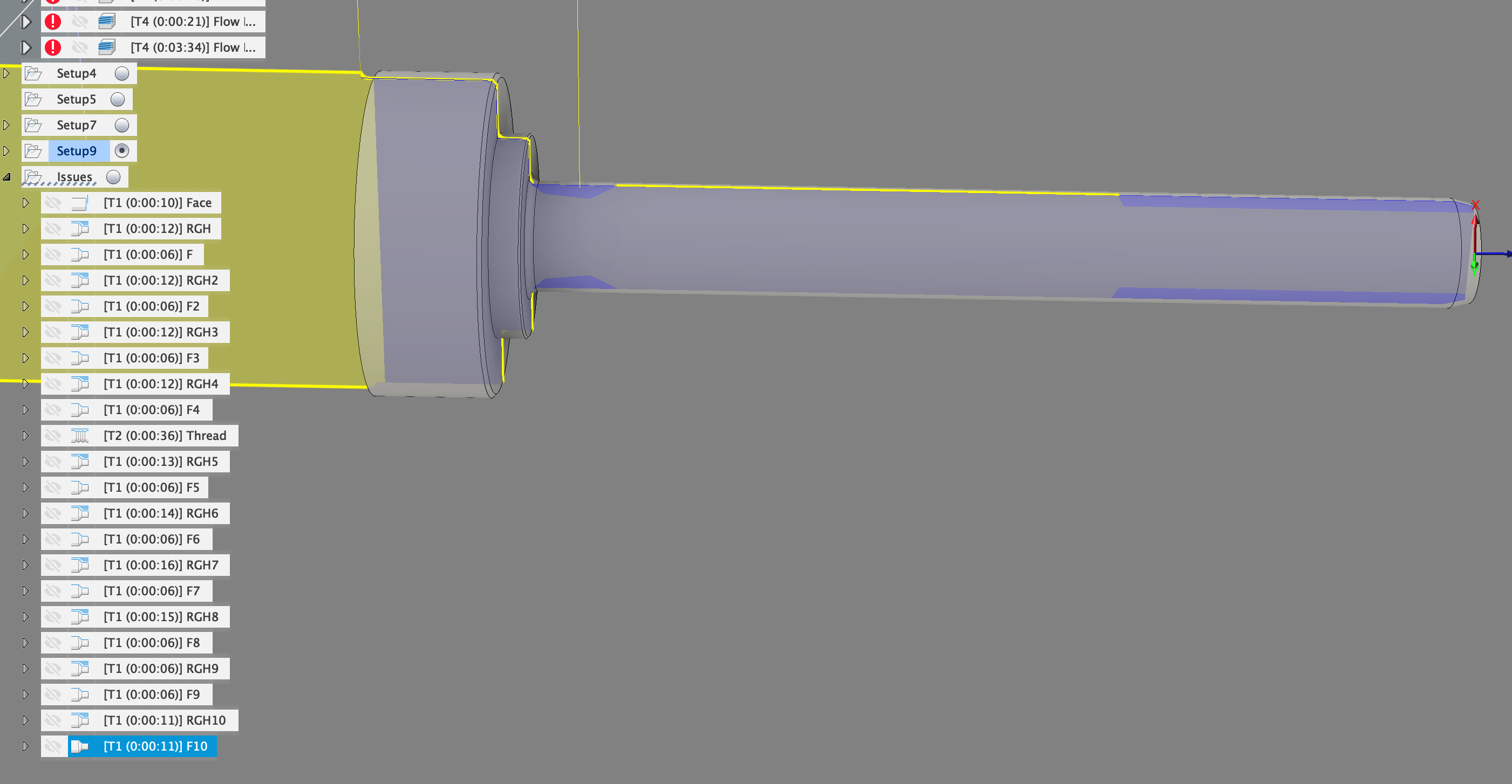 Thread not showing up in simulation and insert is gouging my part - Autodesk Community