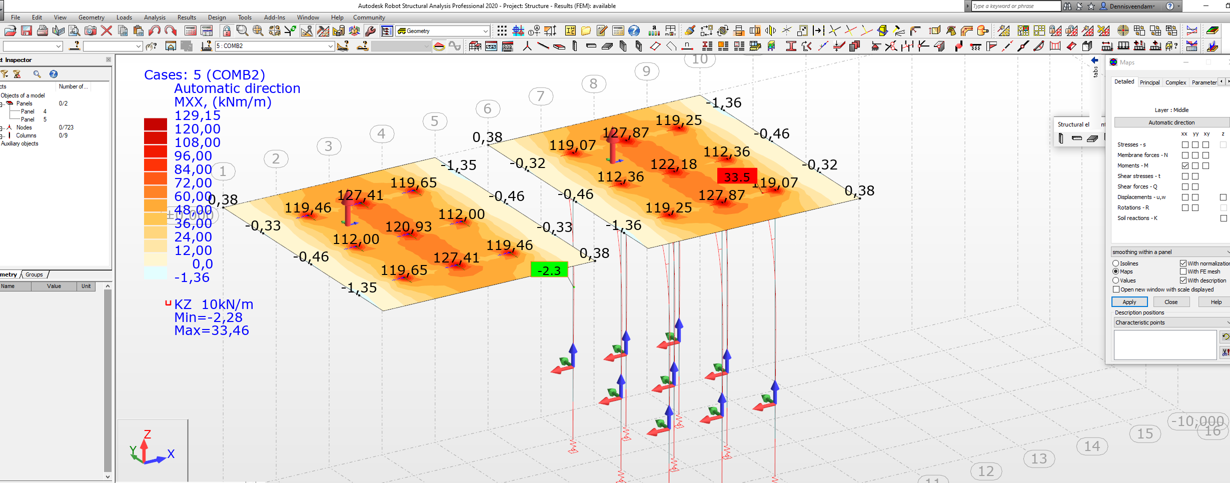 Modeling and analysis of piled raft foundation - Autodesk Community