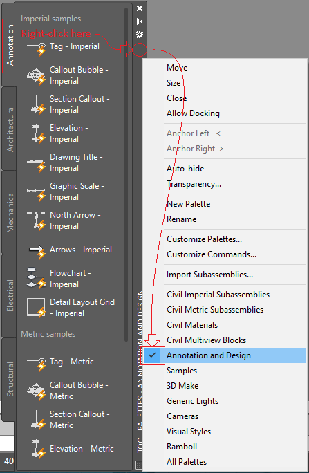 section plan markers - Autodesk Community