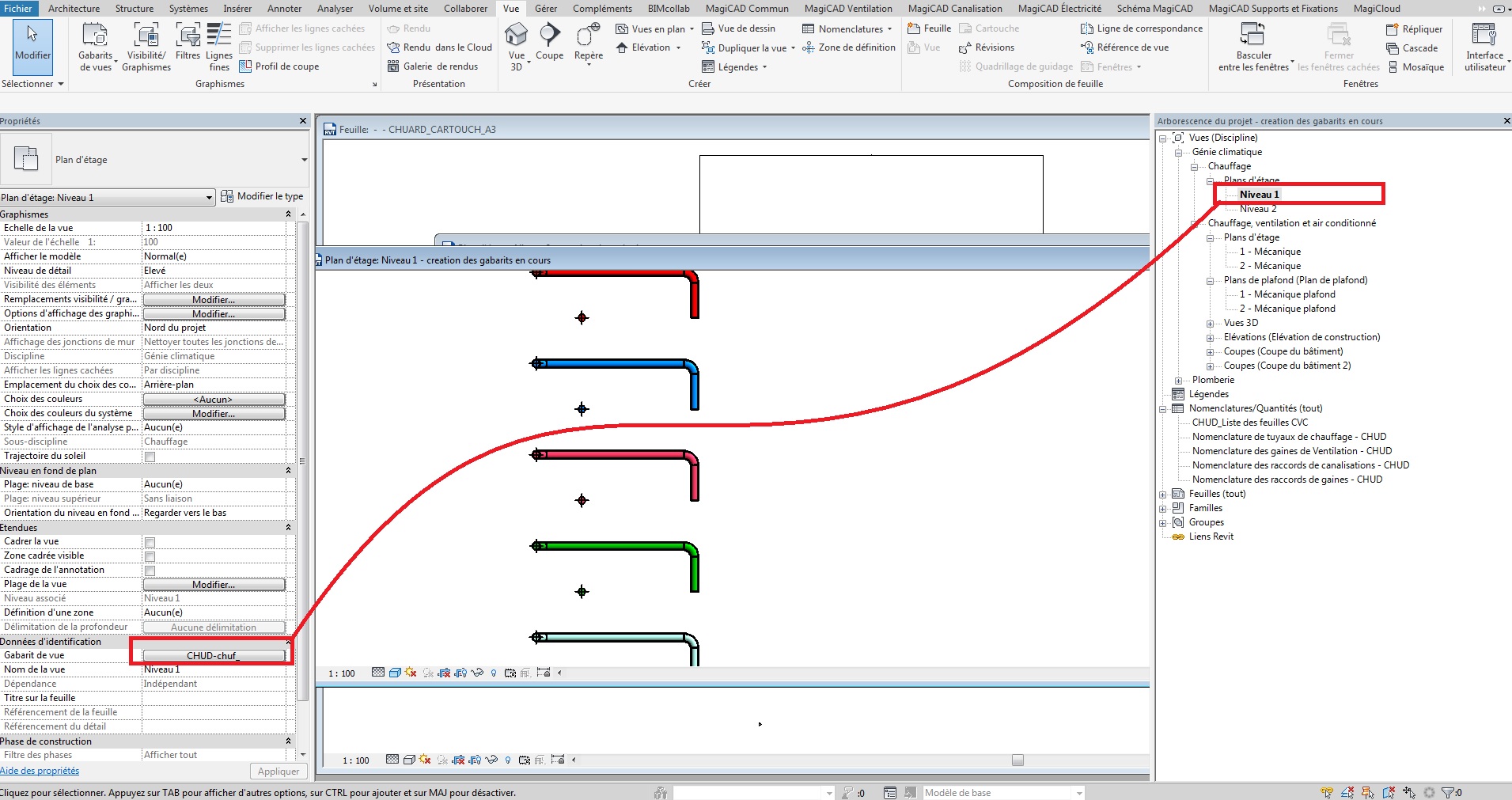 creating level view based on the view template. - Autodesk Community