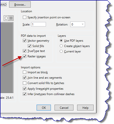 Inserting PDF into AutoCAD 2018 - Autodesk Community