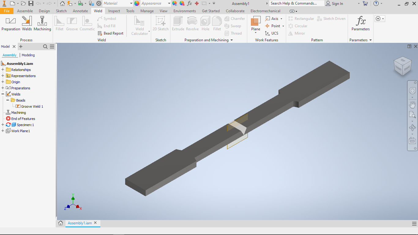Solved: Weldment integration with parent metal body - Autodesk Community