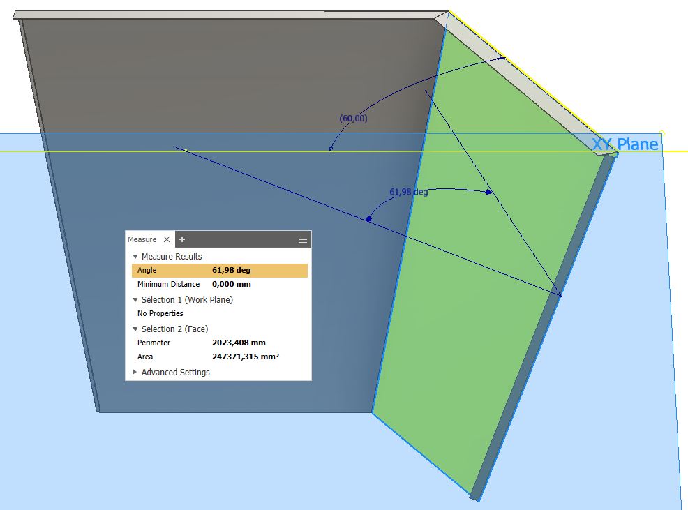 Flange parallel to plane - Autodesk Community
