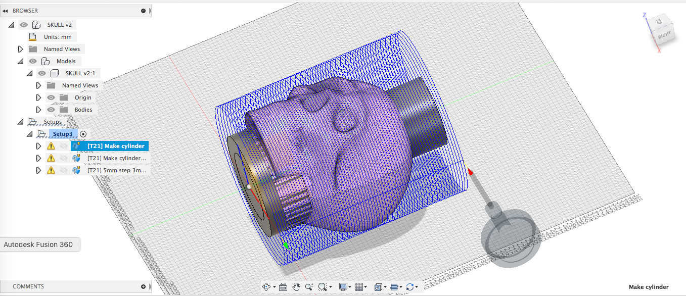 4 axis rotary toolpath direction/origin - Autodesk Community
