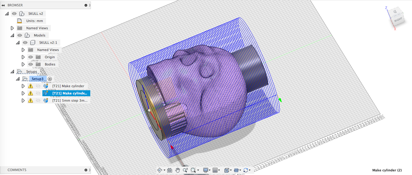 4 axis rotary toolpath direction/origin - Autodesk Community