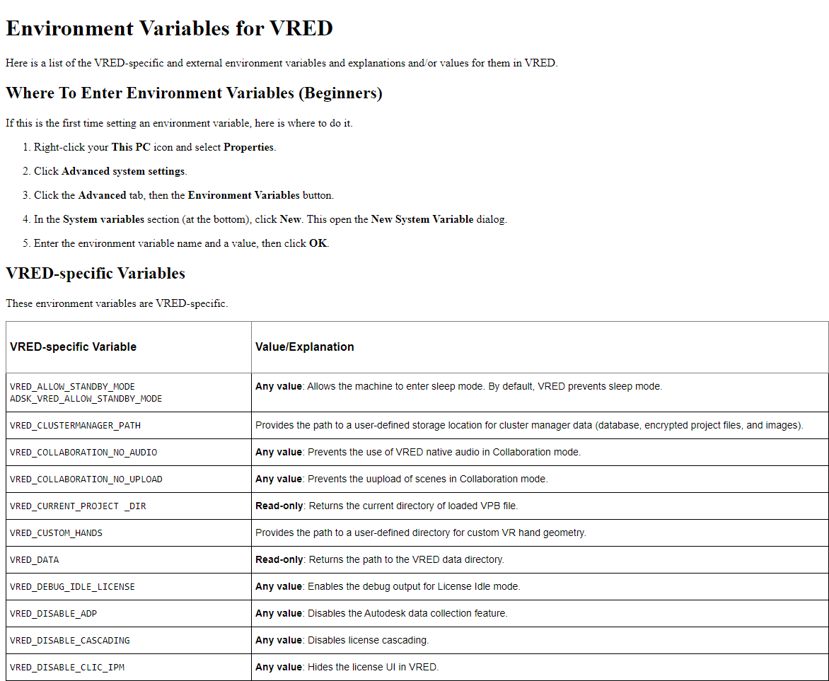 What´s New - VRED 2021 Design & Professional - Autodesk Community