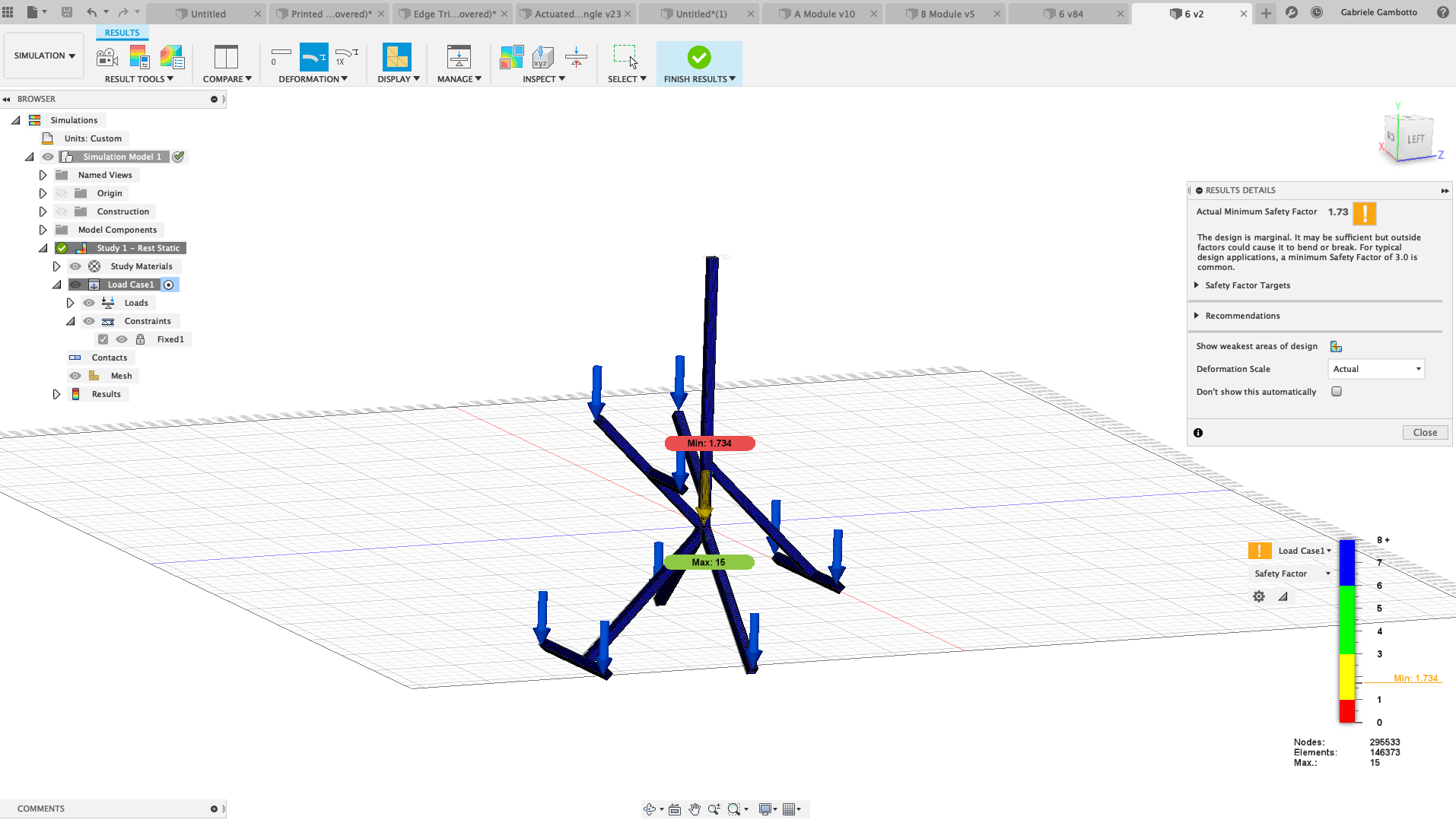Questionable Static Stress Simulation Results - Autodesk Community