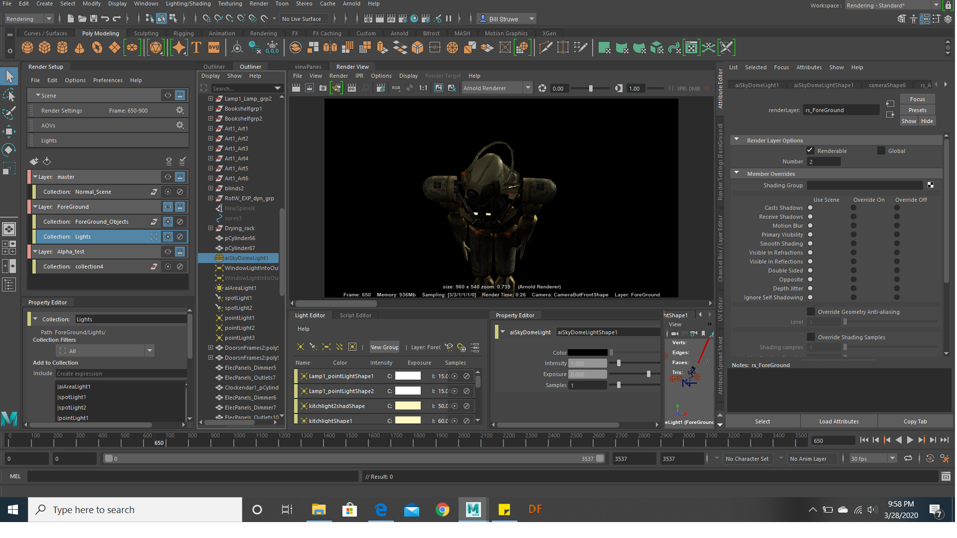 Solved: Help with Render Setup (layers) and Lighting mistakes ...