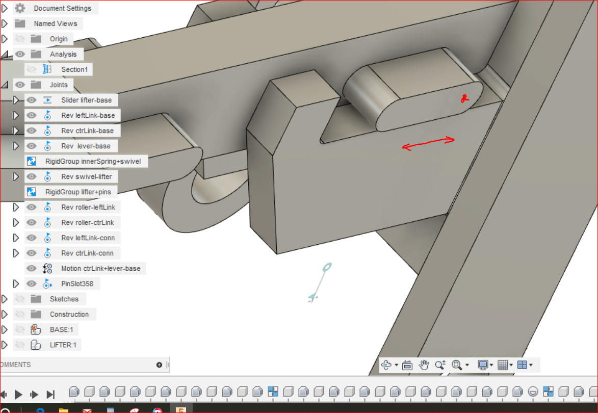 Motion Failure with Multiple Pivot Arms - Autodesk Community