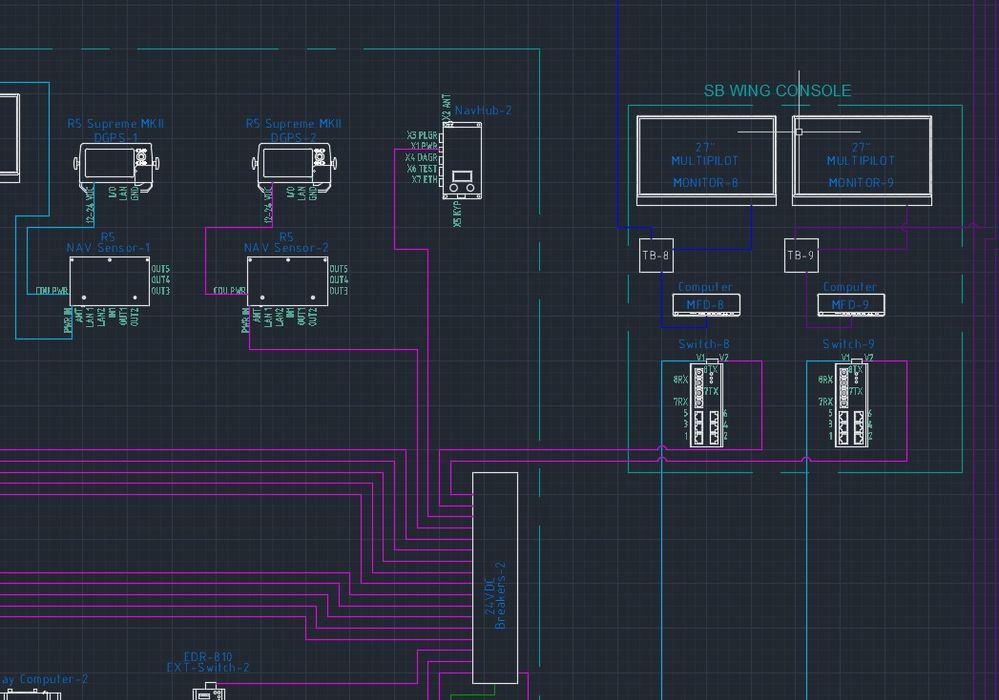 Autocad Electrical for Cabling Diagrams - Navigational Systems ...