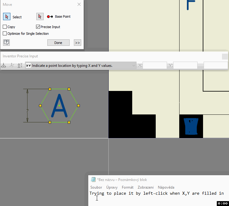 How to use precise input with move in sketch? - Autodesk Community