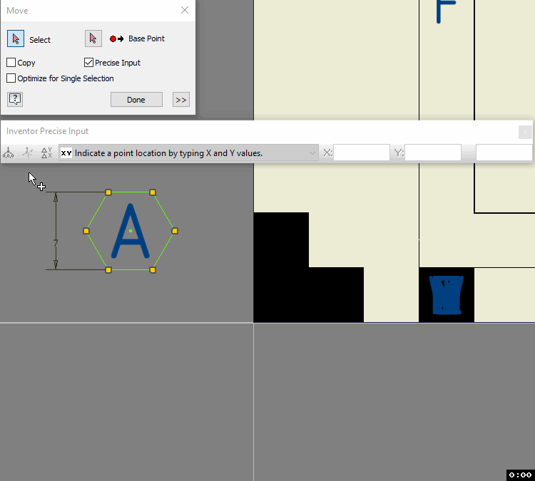 How to use precise input with move in sketch? - Autodesk Community