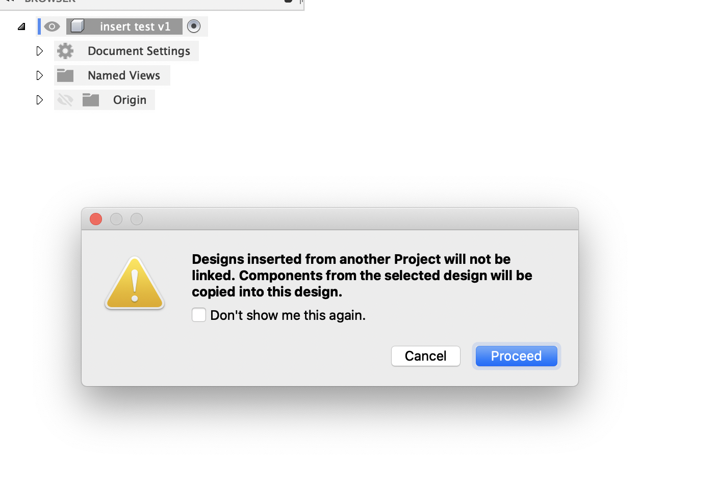 Solved: Insert into Current Design not linked to original external component file - Autodesk ...