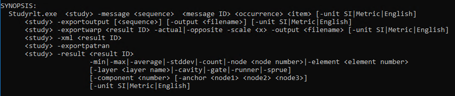 Solved: Plot results in Patran format and publish them via command line ...